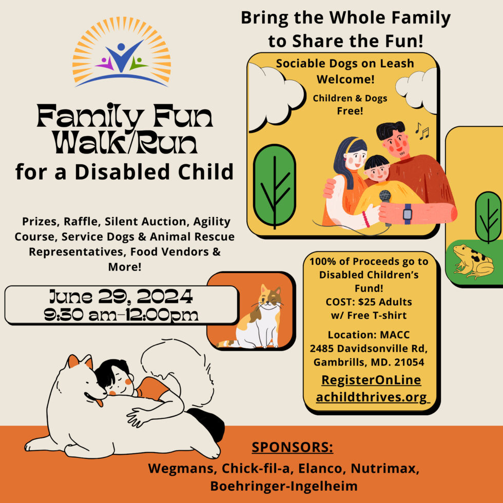 Join Us for the Family Fun Walk/Run 2024! - Disabled Children's Fund